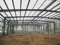 China Q235 Q355 Pre-Engineered Steel Building Structure with Welded H-Section Beams and Custom Clear Span Design for sale