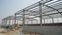 China Q355B Hot Dip Galvanized Prefabricated Steel Building - 5-20 Ton Crane Capacity, Custom Warehouse Structures for sale