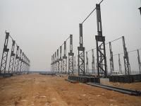China High Strength Heavy Steel Structure Building - Hot Dip Galvanized H Beams, Custom Sizes 30-55 Day Delivery for sale