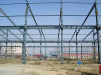 China Pre-Engineered Steel Structure Building with H-Section Beams - Custom Sizes Available for Industrial Construction for sale