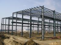 China Pre-Engineered Steel Structure Building with H-Section Beams - Custom Sizes Available for Industrial Construction for sale