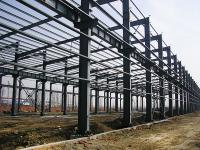China Pre-Engineered Steel Structure Building with H-Section Beams - Custom Sizes Available for Industrial Construction for sale