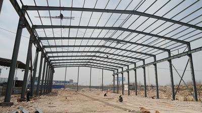 China 20x50 Steel Structure Shed - Custom Metal Building with 50-100mm Insulated Panels and Q355 Steel Frame for sale