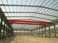 China 100x30 Prefabricated Steel Shed with Hot Dip Galvanized Finish - Q235B/Q355B Steel Structure for Industrial Use for sale