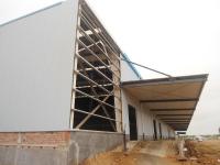 China Custom Galvanized Pre-Engineered Steel Shed Construction - Q235/Q355 H-Section, Custom Dimensions, Industrial Grade for sale