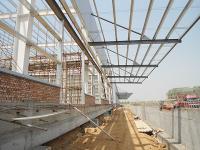 China Custom Galvanized Pre-Engineered Steel Shed Construction - Q235/Q355 H-Section, Custom Dimensions, Industrial Grade for sale