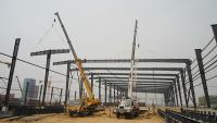 China Custom Galvanized Steel Shed Building - Prefab Metal Structure with 50-100mm Insulated Panels & Q355 Steel Frame for sale