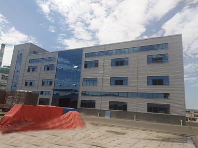 China Q235/Q355 H-Section Steel Commercial Building Structure - 30-55 Day Delivery, Custom Multi-Story Design for sale