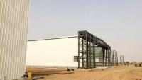 China Q235B Steel Structure Aircraft Hangar with 48m Clear Span - Custom Design for Storage & Maintenance for sale