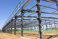 China Customized Steel Structure Building Q235 Q355 H Section Steel Frame for Warehouse Workshop for sale