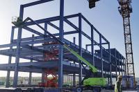China Customized Steel Structure Building Q235 Q355 H Section Steel Frame for Warehouse Workshop for sale