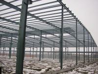 China CE Certified Prefabricated Steel Building Workshop Q235B Q355B Material Custom Sizes for sale