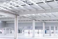 China Pre-Engineered Steel Structure Warehouse - Q235/Q355B H-Section, Custom Sizes 30-100m Span for sale