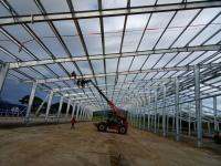 China Quick Installed Steel Structure Workshop Building with 50-Year Lifespan and Q235/Q355 H-Section Steel Frame for sale