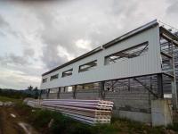 China Quick Installed Large Span Steel Structure Industrial Building 36m Clear Span with Q235/Q355 H-Section Steel for sale