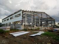 China Quick Installed Large Span Steel Structure Industrial Building 36m Clear Span with Q235/Q355 H-Section Steel for sale