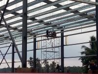 China Quick Installed Large Span Steel Structure Industrial Building 36m Clear Span with Q235/Q355 H-Section Steel for sale