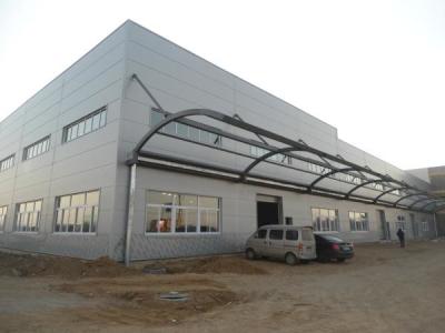 China Customizable Steel Structure Workshop with Q355B Steel Frame - 30+ Year Service Life for Industrial Applications for sale