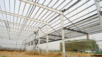 China Prefabricated Steel Structure Building for Custom Warehouse Workshop 50m Span for sale