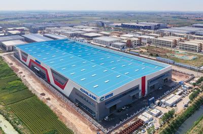 China Prefabricated Steel Structure Building H Beam I Beam Customizable 25m Span for sale