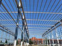 China Prefabricated Steel Structure Building with High Strength Bolts and Sandwich Panel Walls for Warehouse Workshop Projects for sale