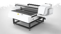 China UV Master 1000x1500mm UV Flatbed Printer 3D Embossed Raised Printing 3 Industrial Printheads for sale