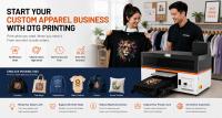 China Direct to Garment (DTG) Printer for Custom T-Shirt Printing | Commercial DTG Printing Machine for Print-on-Demand, Clothing Brands, Print Shops & Apparel Business for sale