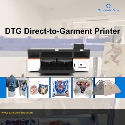 China Direct to Garment DTG Printer for Cotton T Shirts & Apparel, High Resolution Textile Printer with Soft Hand Feel Printing for Custom Clothing, Hoodies, Canvas Bags and Small Batch Production for sale