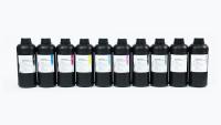 China Versatile Industrial Printing Ink for UV DTF DTG Printers: High Adhesion, 3D Embossing & High Stretch Resistance on Acrylic Glass Metal Cotton Fabrics for sale
