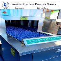 China Intelligent Flight-Type Commercial Dishwasher, Fully Automatic Tunnel All-in-One Machine with High-Temperature Disinfection and Drying for Canteens and Hotels for sale