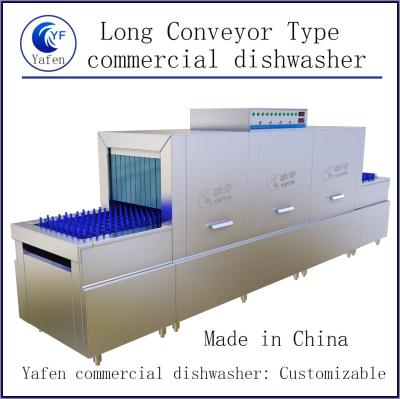 China Commercial Intelligent Dishwasher 5000 Plates/Hour Full Automatic for Large Canteens for sale