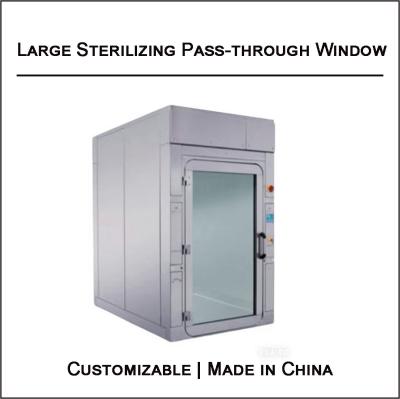 China Stainless Steel Pass Through Cabinet for Animal Lab Equipment Disinfection 1200L for sale