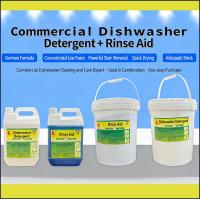 China l Factory Canteen Long Line Dishwasher Special Detergent Dryer High Temperature Rinse Water Stain Remover Brightener for sale