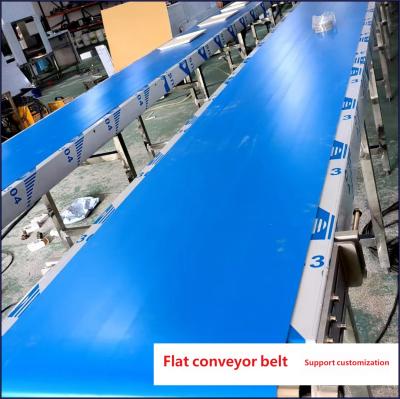 China Custom Commercial Conveyor Belt 600mm Width for Canteen Hotel Tableware Collection and E-commerce Sorting for sale