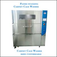 China Fully Automatic Cabinet Cage Washer 304 Stainless Steel Lab IVC Rat Mouse Cage Cleaning Machine 80L for sale