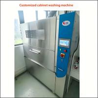 China Fully Automatic Cabinet Cage Washer 304 Stainless Steel Lab IVC Rat Mouse Cage Cleaning Machine 80L for sale
