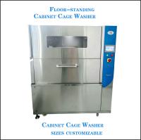 China 304 Stainless Steel Cabinet Cage Washer 120V for Rabbit Cages and Water Bottles in Animal Labs for sale