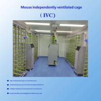 China Double-sided IVC Individually Ventilated Cage System High Density Mouse Breeding Rack Complete IVC System with Central Ventilation Controller for sale