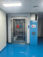China Continuous Lab Animal Equipment Long Dragon Type Tunnel Cage Washer for sale