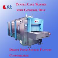China Stainless Steel Continuous Animal Laboratory Washer 1200mm High Temperature Disinfection for sale