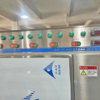 China Flat Type Conveyor Dishwasher Automatic High Temperature Washing Drying Disinfection Machine for School Canteen Factory Kitchen for sale