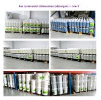 China l Factory Canteen Long Line Dishwasher Special Detergent Dryer High Temperature Rinse Water Stain Remover Brightener for sale