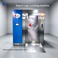 China Animal Laboratory Walk In Cage Washer 1200L High Pressure Tunnel Cage Washer for sale