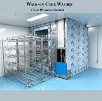 China Walk-in Cage Washer, Automatic Monkey Cage Cleaning Machine For Animal Laboratory for sale