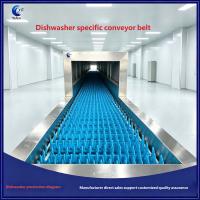 China Semi-submersible commercial dishwasher fully automatic tunnel production line equipped with soaking pre-rinse tank, 304 stainless steel body, integrated washing, rinsing, disinfecting and drying funct for sale