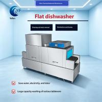 China Group Catering Dishwasher for Schools and Factories, Automatic Dishwashing Assembly Line with High‑Temperature Disinfection for sale
