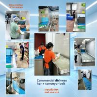 China Yafen supplies a full range of kitchen washing equipment including commercial dishwashers, conveyors, waste disposal tables and tableware rotary turners for commercial kitchen dishwashing lines for sale