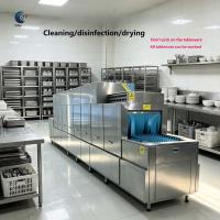 China Yafen Commercial Kitchen Equipment: Commercial Dishwashers, Conveyors, Rotary Machines & Waste Disposal Tables for sale