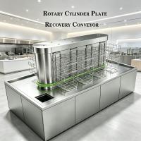 China Custom Tableware Rotary Turner & Supporting Tableware Washing Equipment, Commercial Dishwashers for Commercial Kitchens for sale