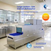 China Yafen Commercial Dishwasher with Tableware Recovery Rotary Machine Conveyor Assembly Line for Canteen, Hotel and Central Kitchen for sale